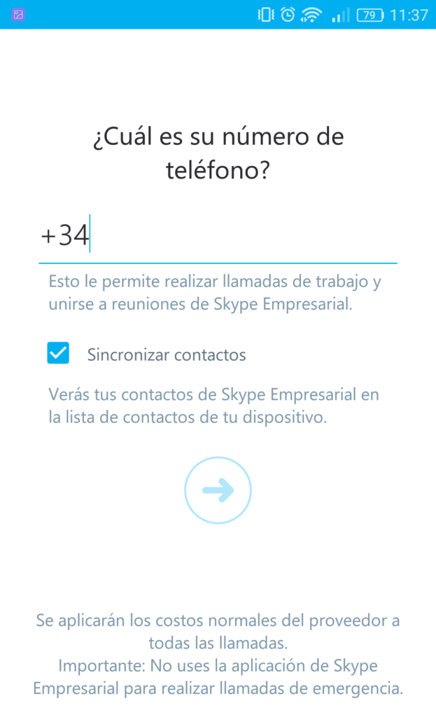 Instalación de Skype empresarial en Android – Office 365 UMH